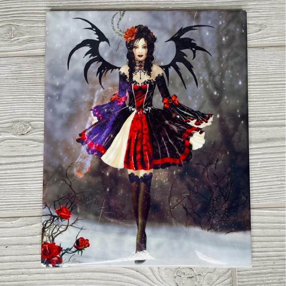Accents | Ceramic Tile Fallen Angel Dark Gothic Halloween Spooky ...